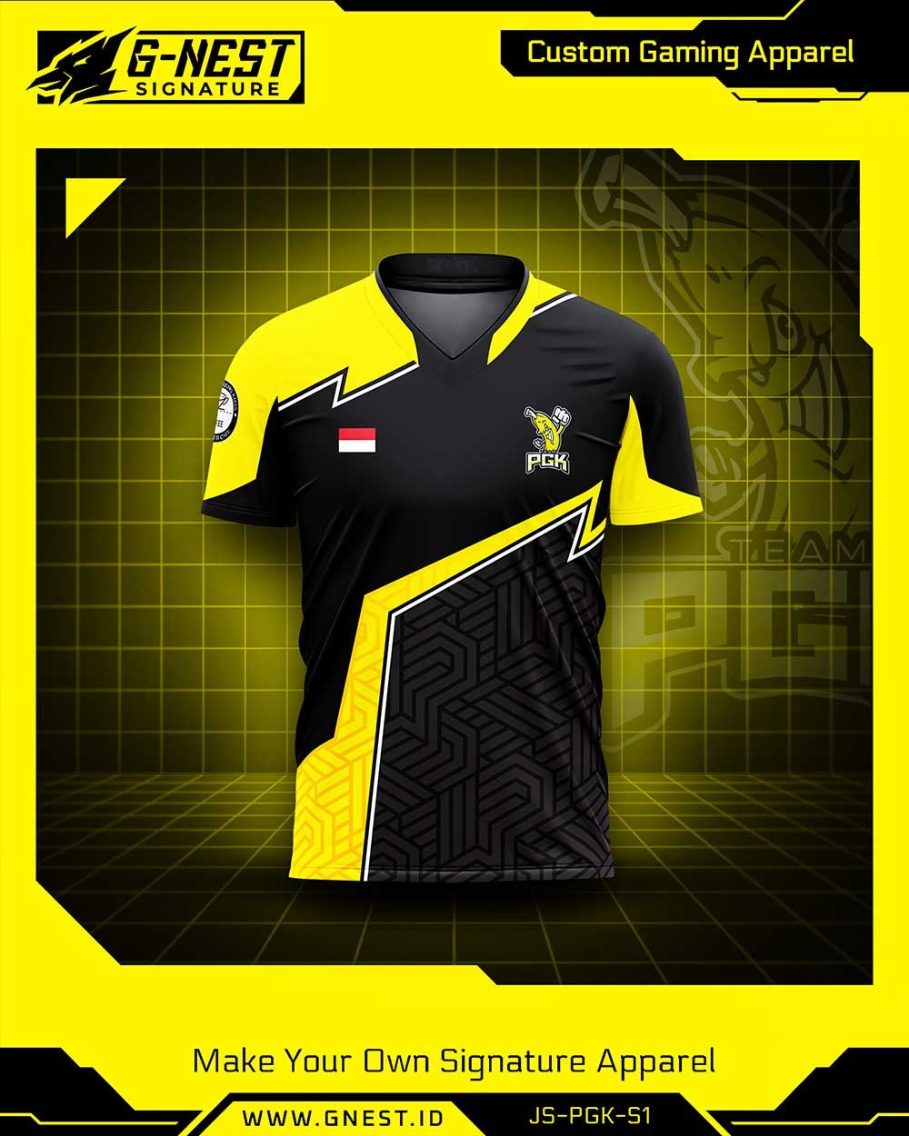Jersey TEAM PGK S1 · G-NEST Signature