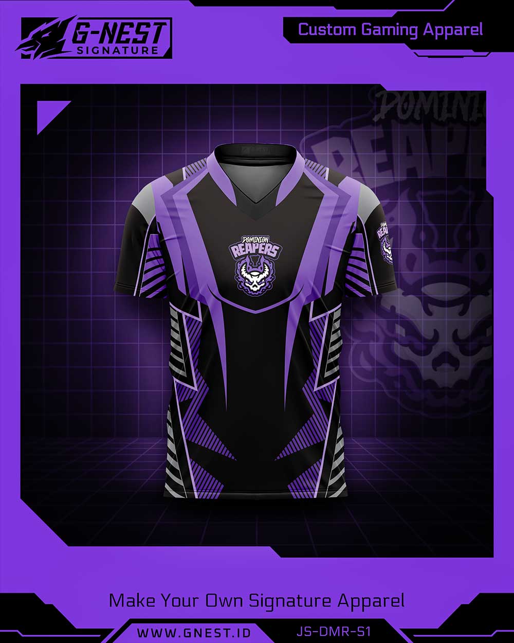 Jersey DOMINION REAPERS S1 · G-NEST Signature