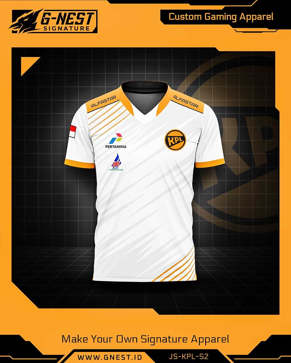 Katalog Desain Jersey Esport, Jaket Gaming · G-NEST Signature