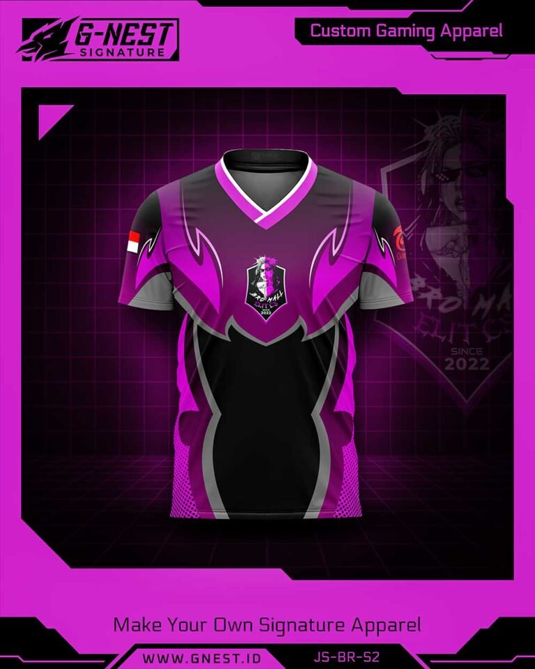 Katalog Desain Jersey Esport, Jaket Gaming · G-NEST Signature