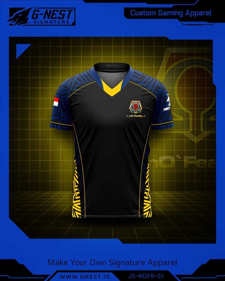Katalog Desain Jersey Esport, Jaket Gaming · G-NEST Signature