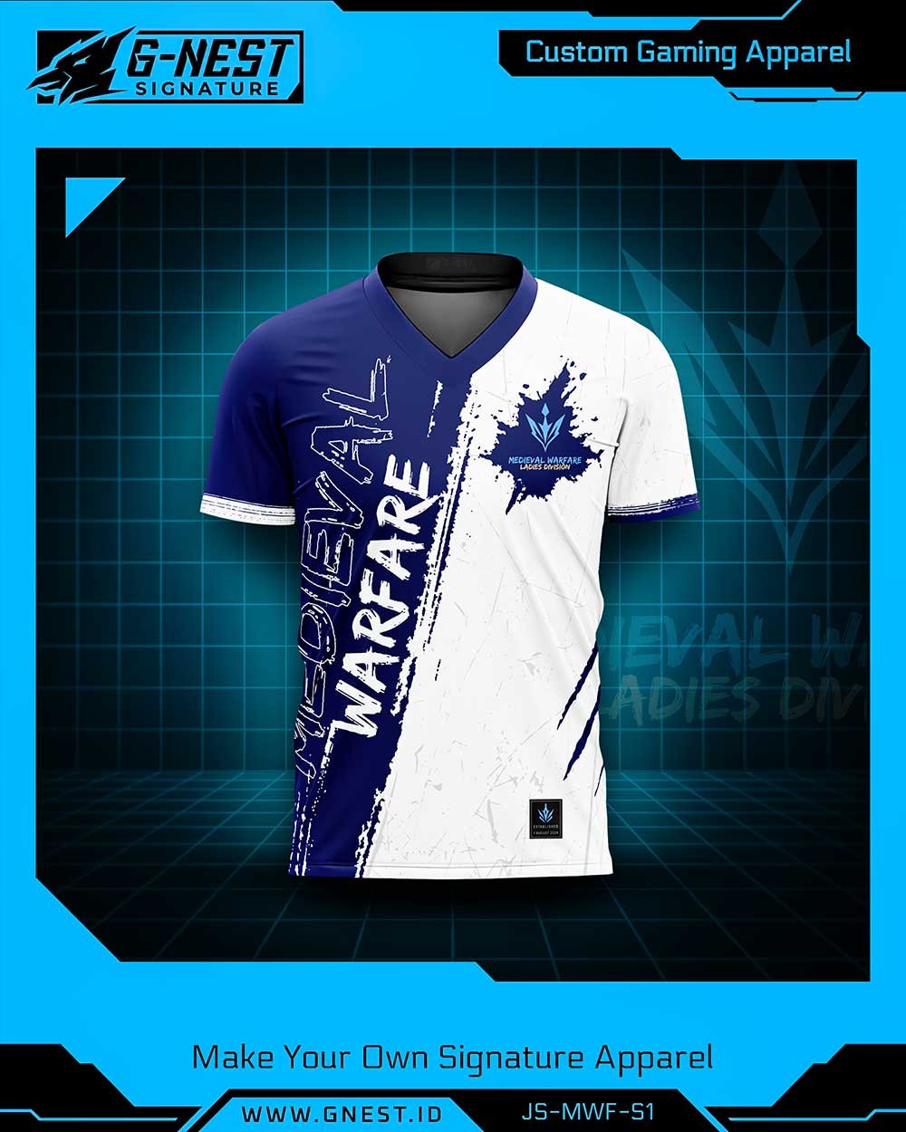 Katalog Desain Jersey Esport, Jaket Gaming · G-NEST Signature