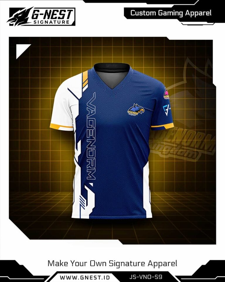 Jersey Esport, Gaming, Jaket, Kaos Custom · G-NEST Signature